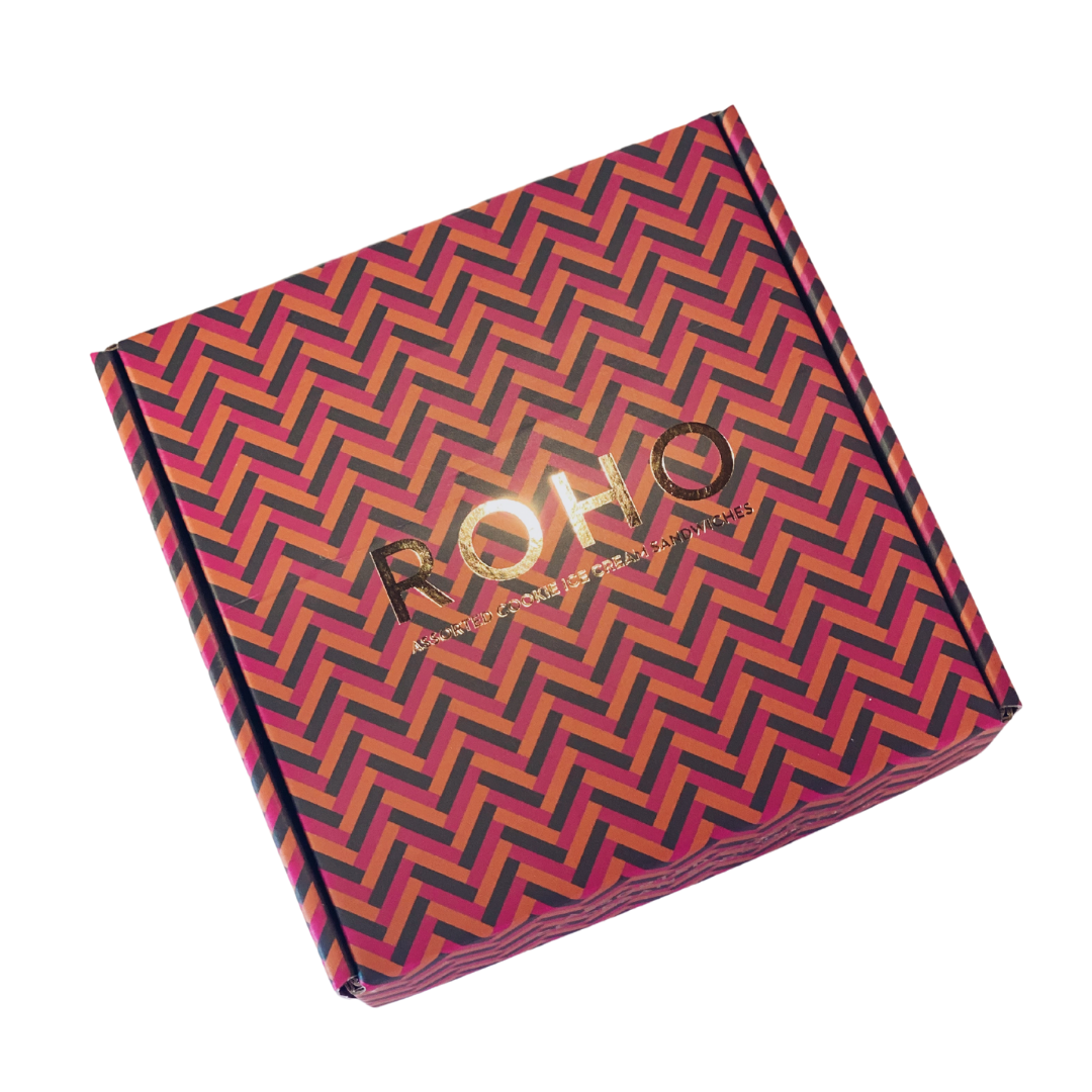 Assorted Cookie Sandwich Box | Roho Ice Cream